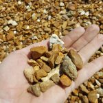 Western Sunrise Decorative Stone | Birch Tree Bark & Stone