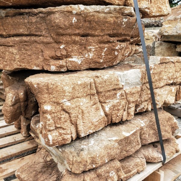 Charcoal Outcropping | Birch Tree Bark & Stone