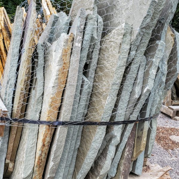 NY Bluestone Paver | Birch Tree Bark & Stone