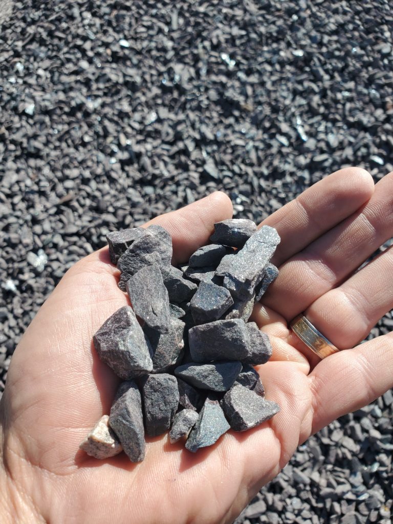 Starry Night Decorative Stone | Birch Tree Bark & Stone