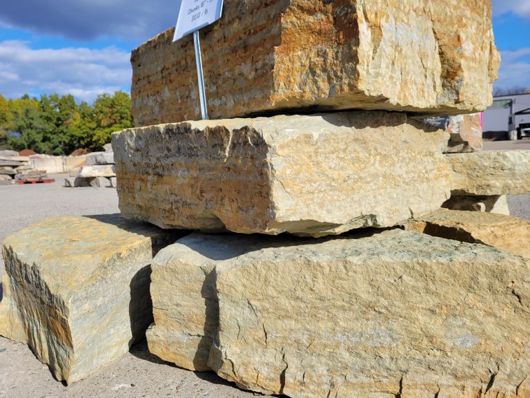 Southern Buff Outcropping | Birch Tree Bark & Stone