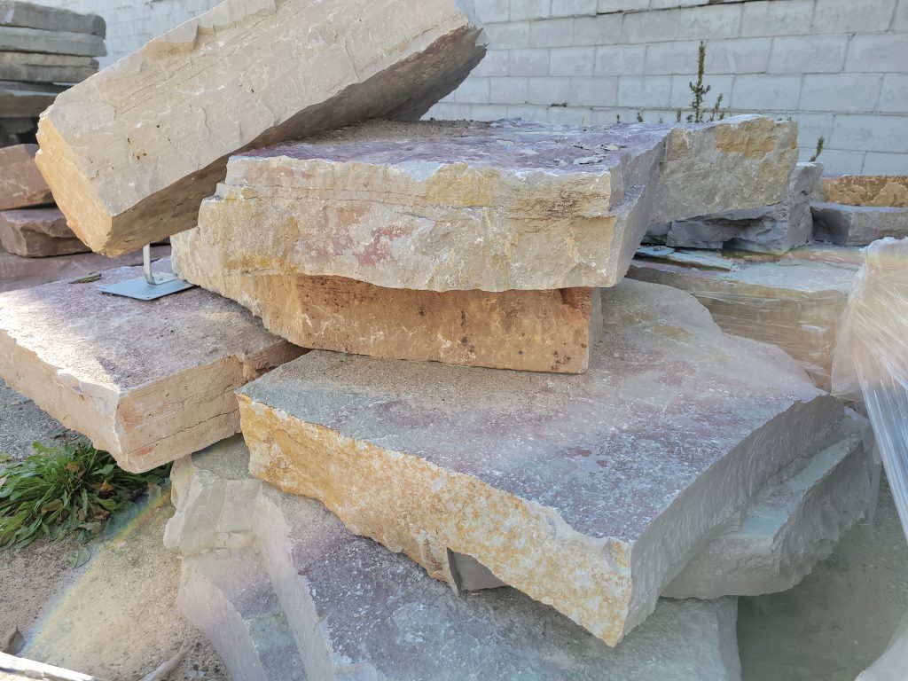 Chilton Steps | Birch Tree Bark & Stone