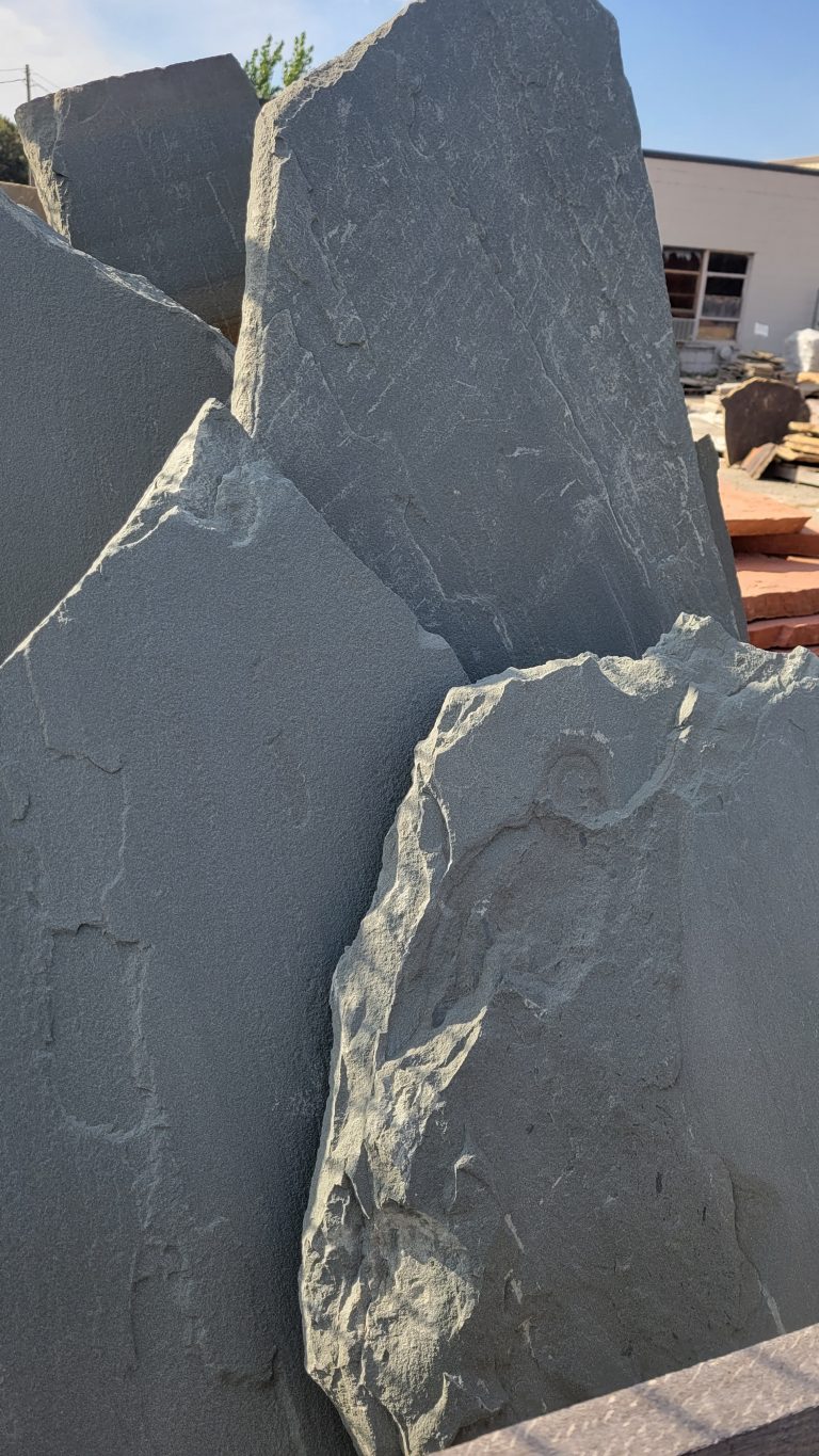 New York Bluestone Flag – PURE BLUE | Birch Tree Bark & Stone